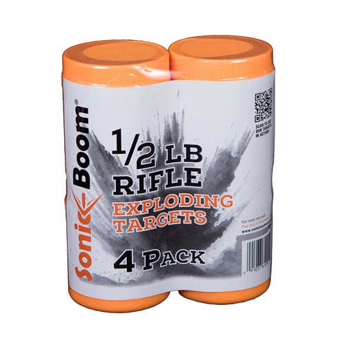 Sonic Boom 1/2lb Exploding Rifle Target - 4 Pack SBTHP | Rural King