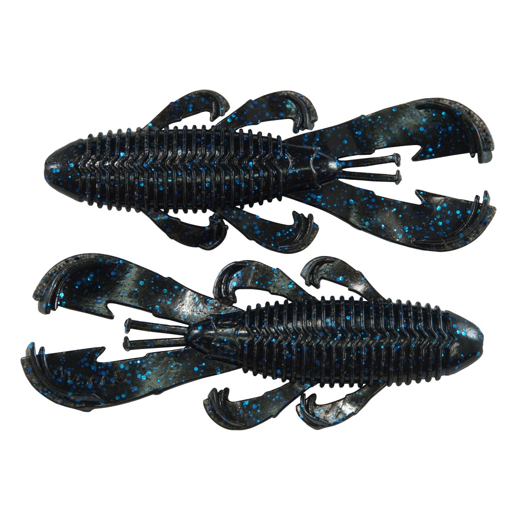 Googan Bandito Bug 3.3'' Black Blue Flake, 9 Pack - GOGBB33BLB | Rural King