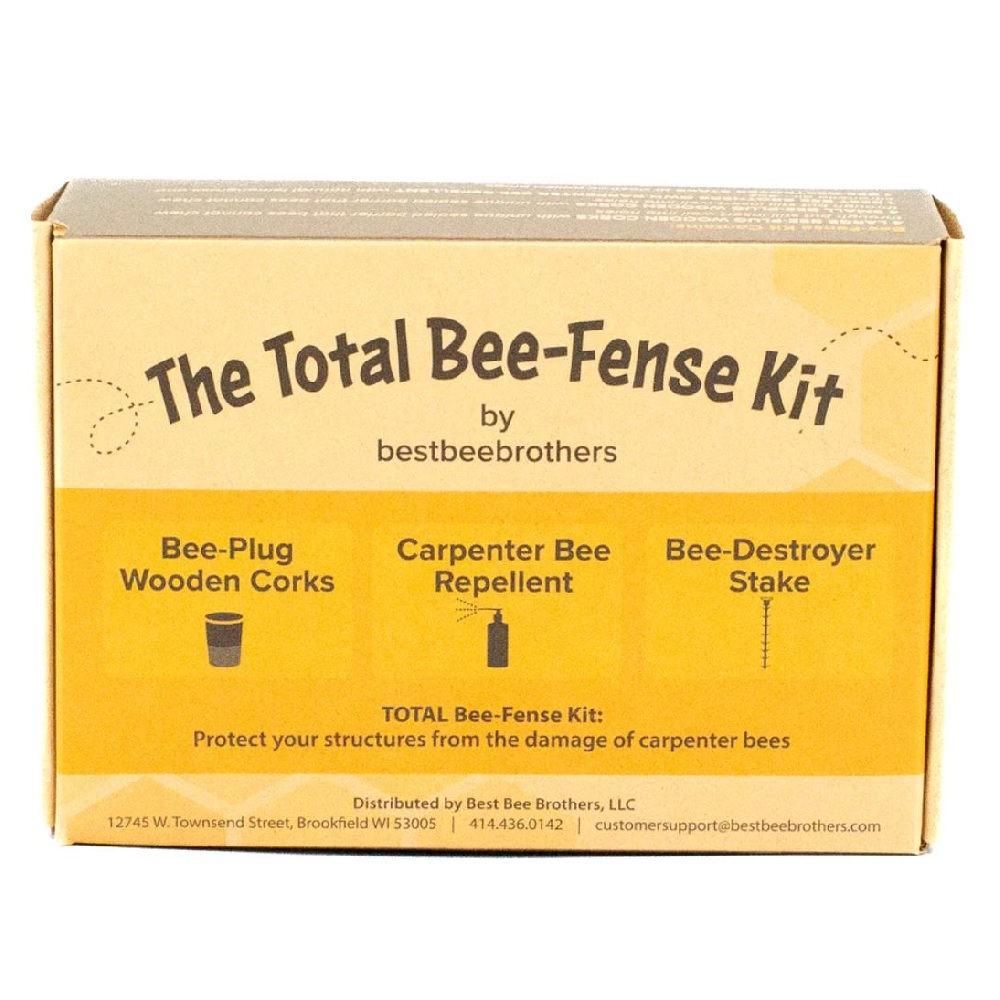 Best Bee Brother's Total Bee-Fence Kit for Carpenter Bees - WSLTBF10001 ...