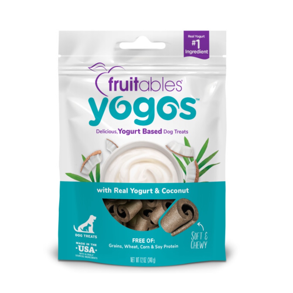 Fruitables Yogos Real Yogurt Dog Treats, Coconut, 12 oz. Bag | Rural King