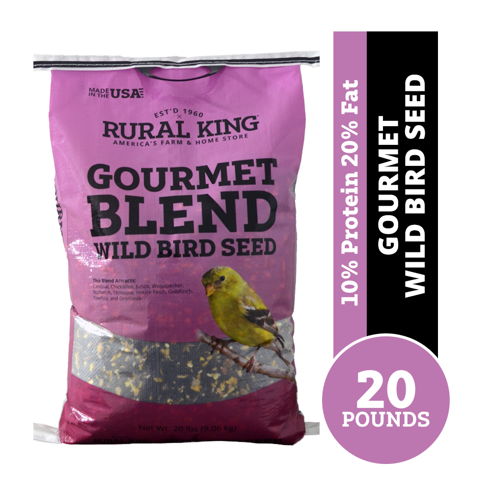 Rural King Gourmet Blend Wild Bird, 20 lb. Bag | Rural King
