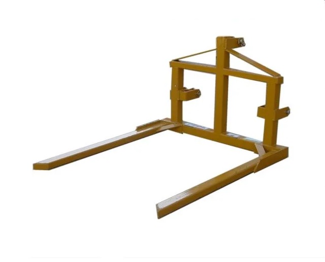 King Kutter 3-Point Bale Forks, Yellow - E-511-YK | Rural King