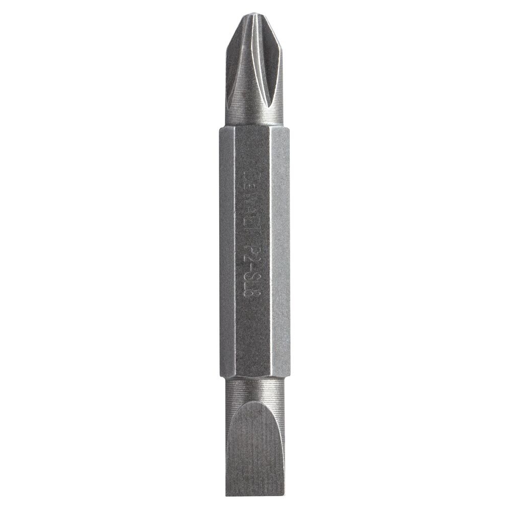 Dewalt #2 Philips and #8 Slotted Double Ended Screwdriver Bit - DW2024 ...