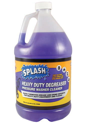 SPLASH 1 Gallon Heavy Duty Degreaser Pressure Washer Cleaner 320019-35 ...