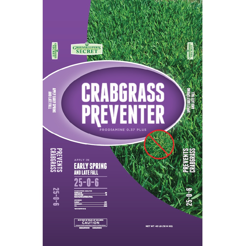 Greenskeeper's Secret 25-0-6 Crabgrass Preventer, 40 lbs. - 2506CRBGRAS ...