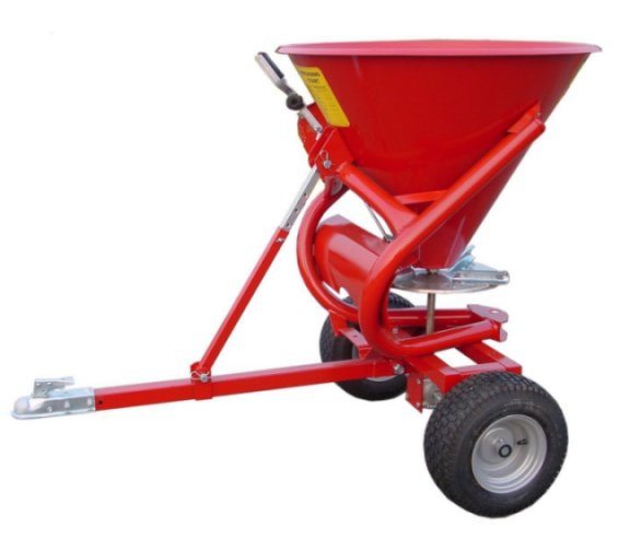 King Kutter 5 Bushel Pull Behind ATV Spreader, Red - S-ATV-180-UK ...