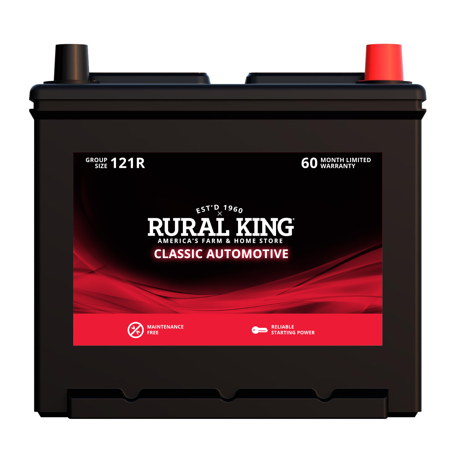 Rural King Classic Automotive Battery - 121R-60 | Rural King
