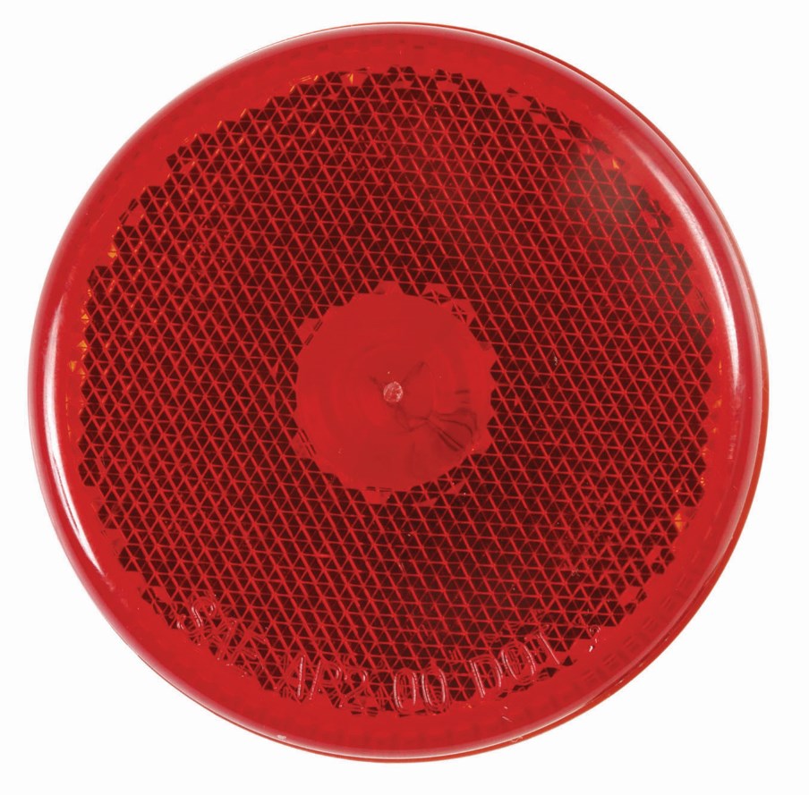 Red Recess Mount 2.5\" Sealed Marker/Clearance Light With Reflex ...
