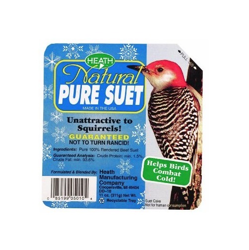 Heath Natural Pure Suet Bird Feed Cake - DD10 | Rural King