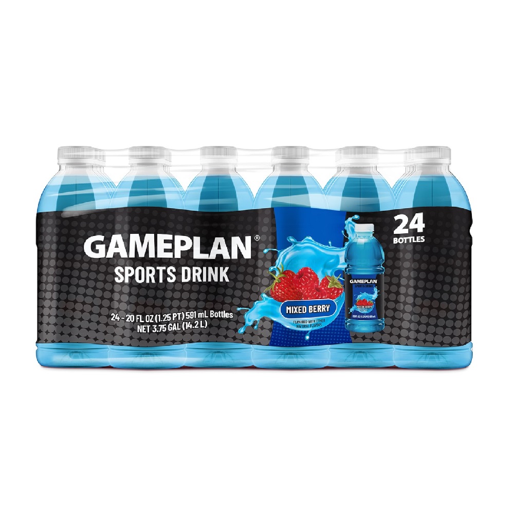 Gameplan Sports Drink, 20 oz. - Blue | Rural King Gameplan Sports Drink, 20 oz. - Blue | Rural King