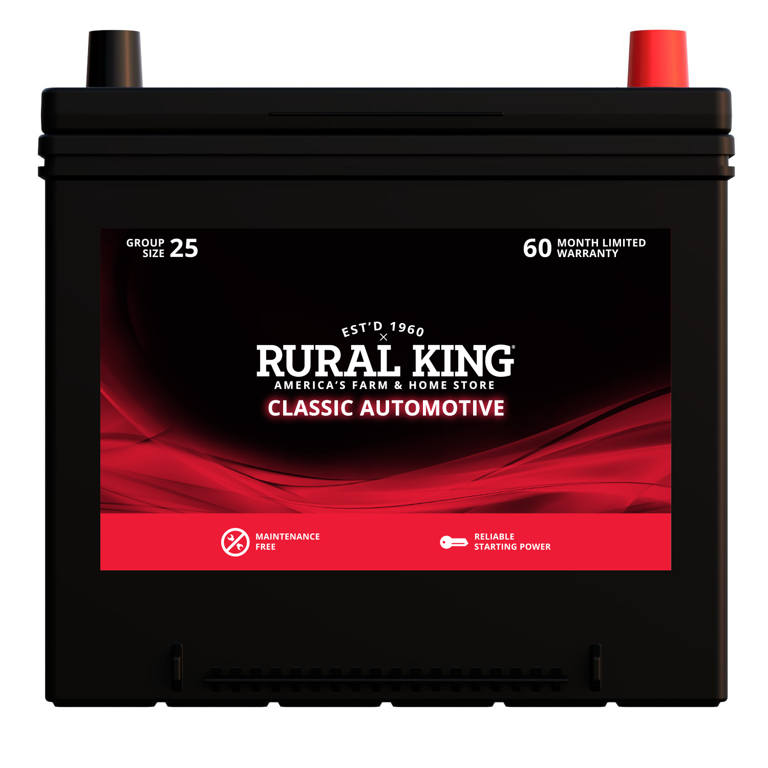 Rural King Classic Automotive Battery - 25-60 | Rural King