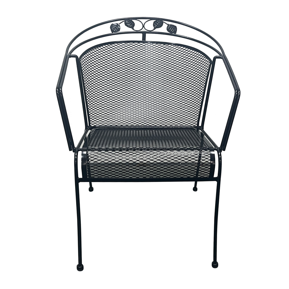 Prestige Patio Co. Stacking Decorative Wrought Iron Chair - 90269 ...