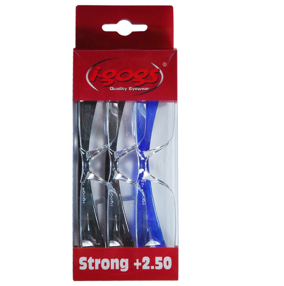 i-gogs® Reader Glasses 2.50 Strong - 3PK250 | Rural King