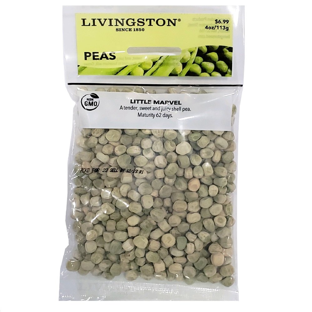 Livingston Little Marvel Peas, 4 Oz. Bag | Rural King