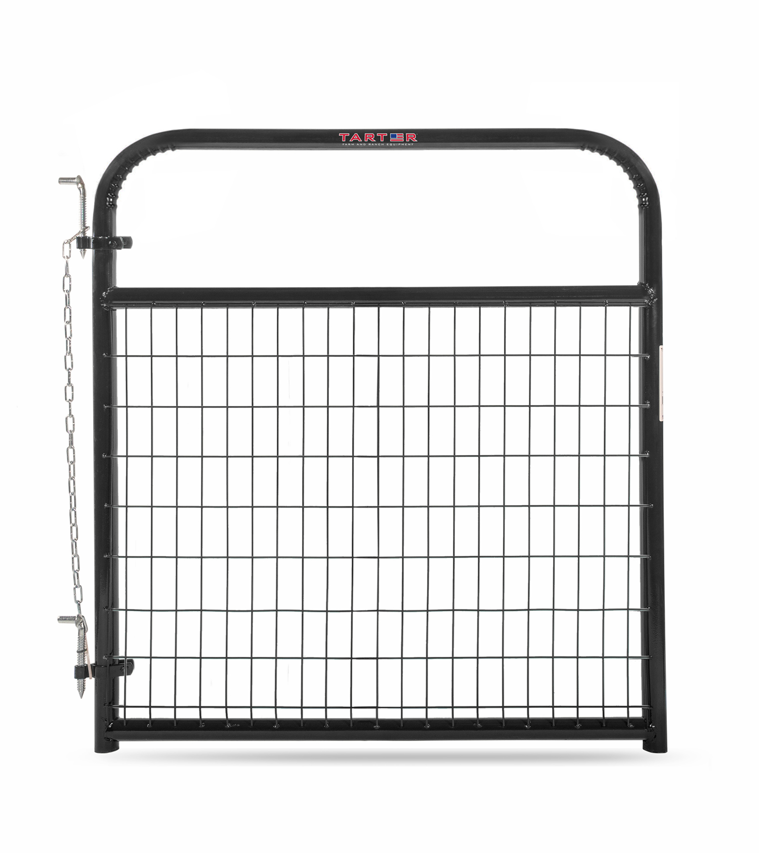 Tarter® 4' Watchman 2\" x 4\" Wire Mesh Gate, Black - WFGBL4 | Rural King