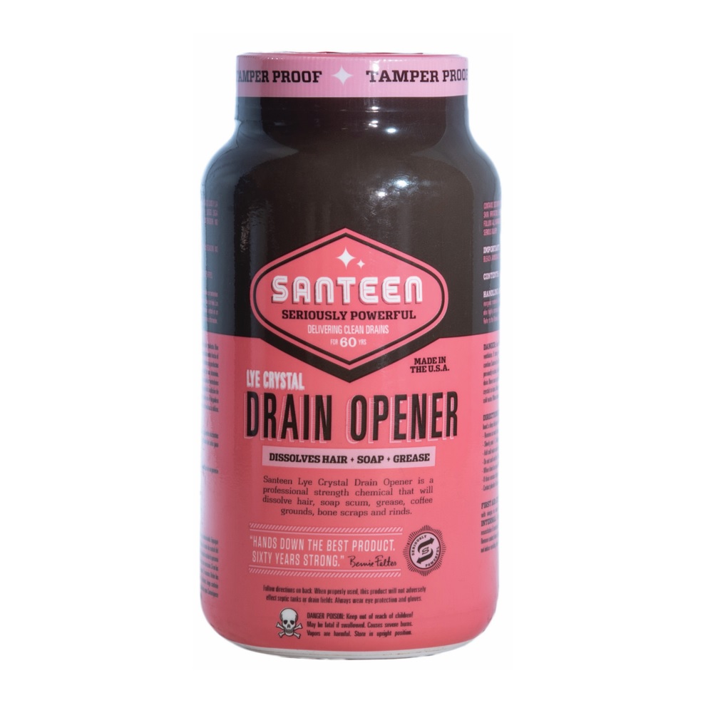 Santeen Lye Crystal Drain Opener - 800-6 | Rural King