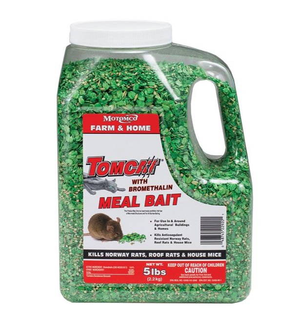 Tomcat with Bromethalin Meal Bait Rodent Killer, 5lb - 22920 | Rural King