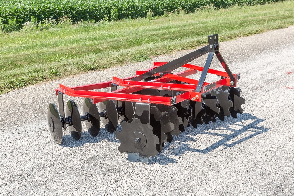 King Kutter 6.5' Angle Frame Disc Harrow, Red - 16-20-G-SB-C-RR | Rural ...