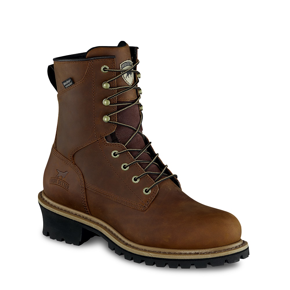 Irish Setter Men's Mesabi 8\" Soft Toe Boot - 83829 | Rural King
