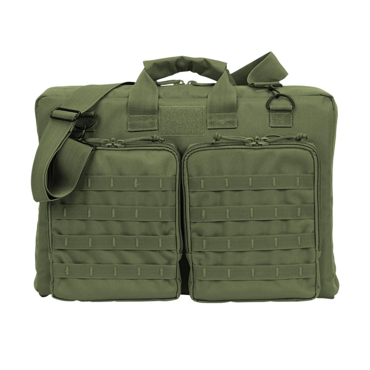 Voodoo Tactical Deluxe Terminator Padded MOLLE Range Bag - Olive Drab ...
