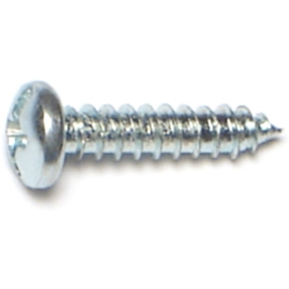 Midwest Fastener #4 x 1/2\" Zinc Plated Combo Pan Head Sheet Metal ...