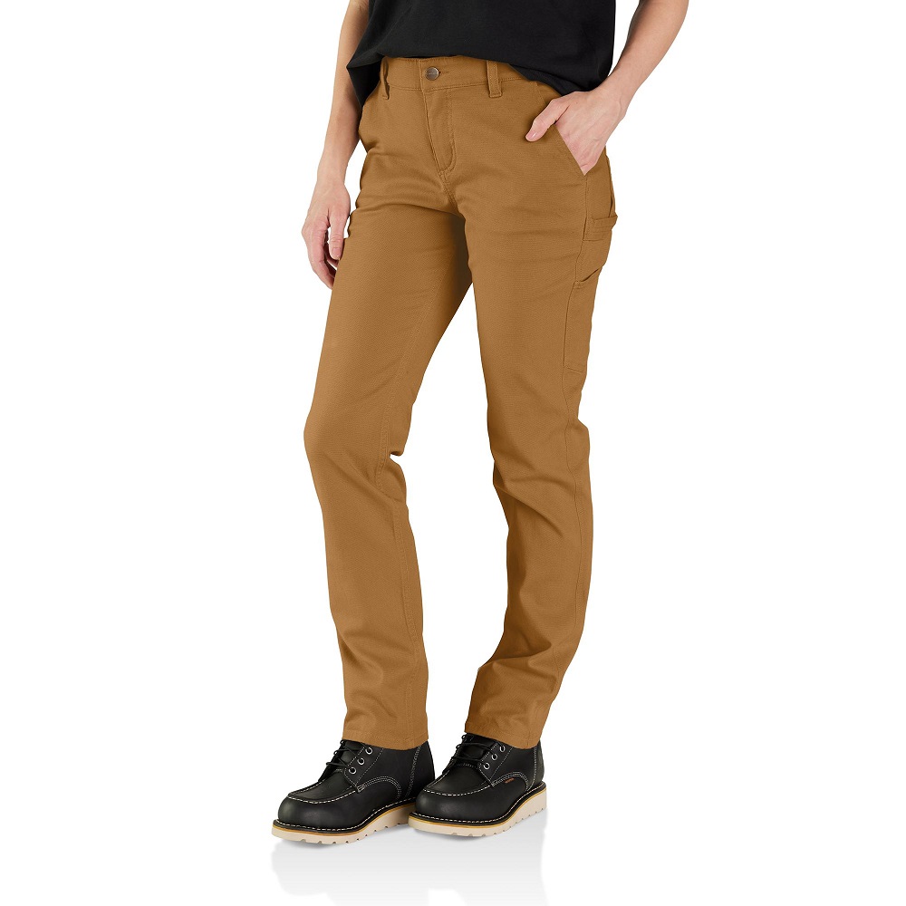 Carhartt® Women's Rugged Flex Relaxed Fit Canvas Work Pant, Carhartt ...