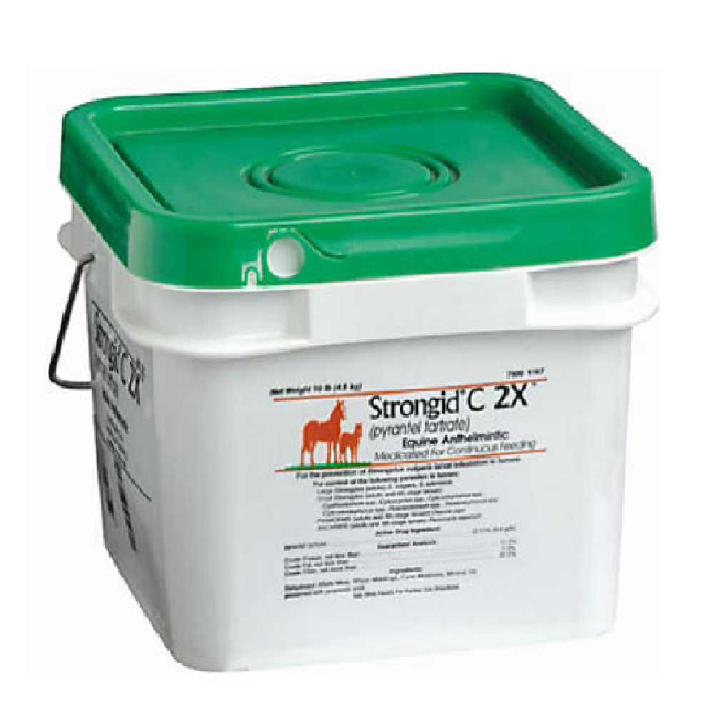 Zoetis Animal Health Strongid C2 x Daily Horse Dewormer 10 lb ...