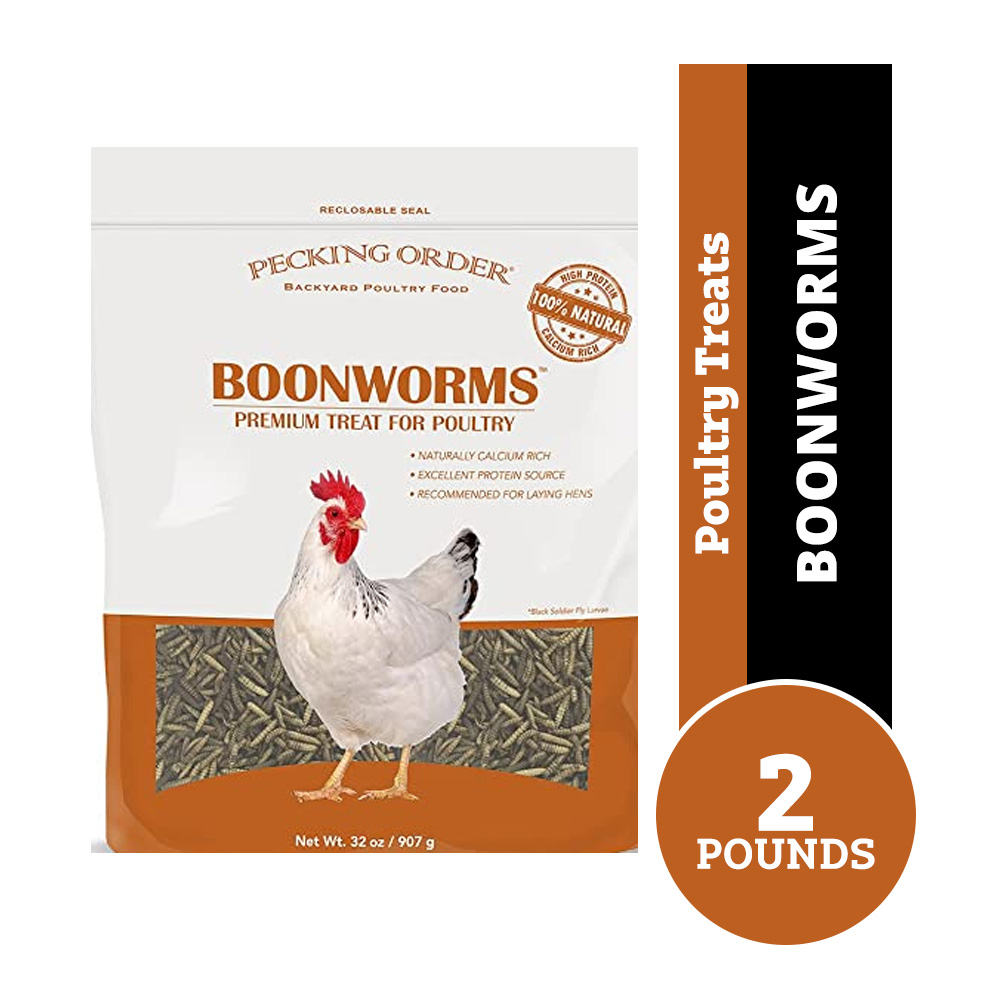 Pecking Order Boonworms Poultry Treats, 2 lb. Bag | Rural King