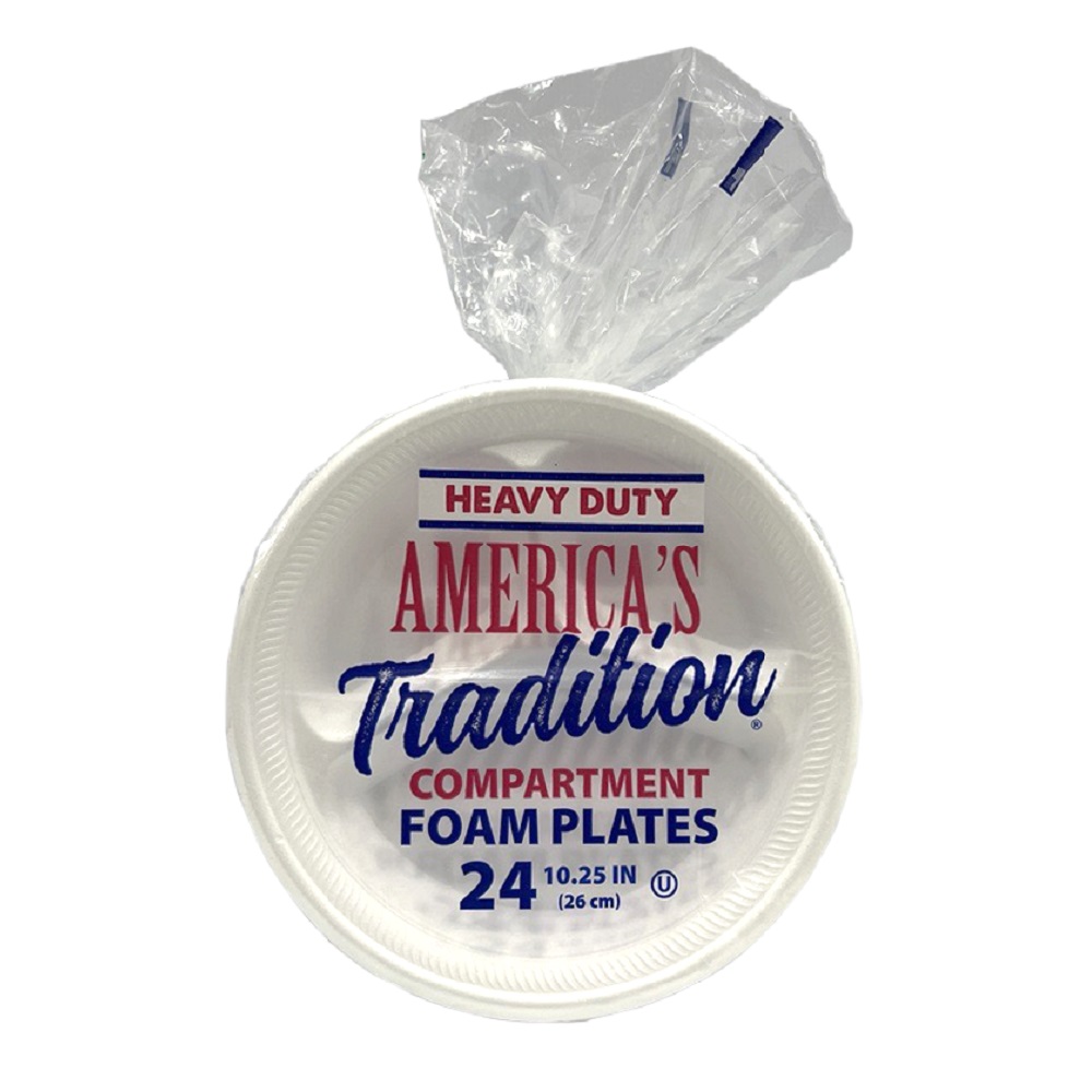 America's Tradition Foam Plate, 24 pack | Rural King
