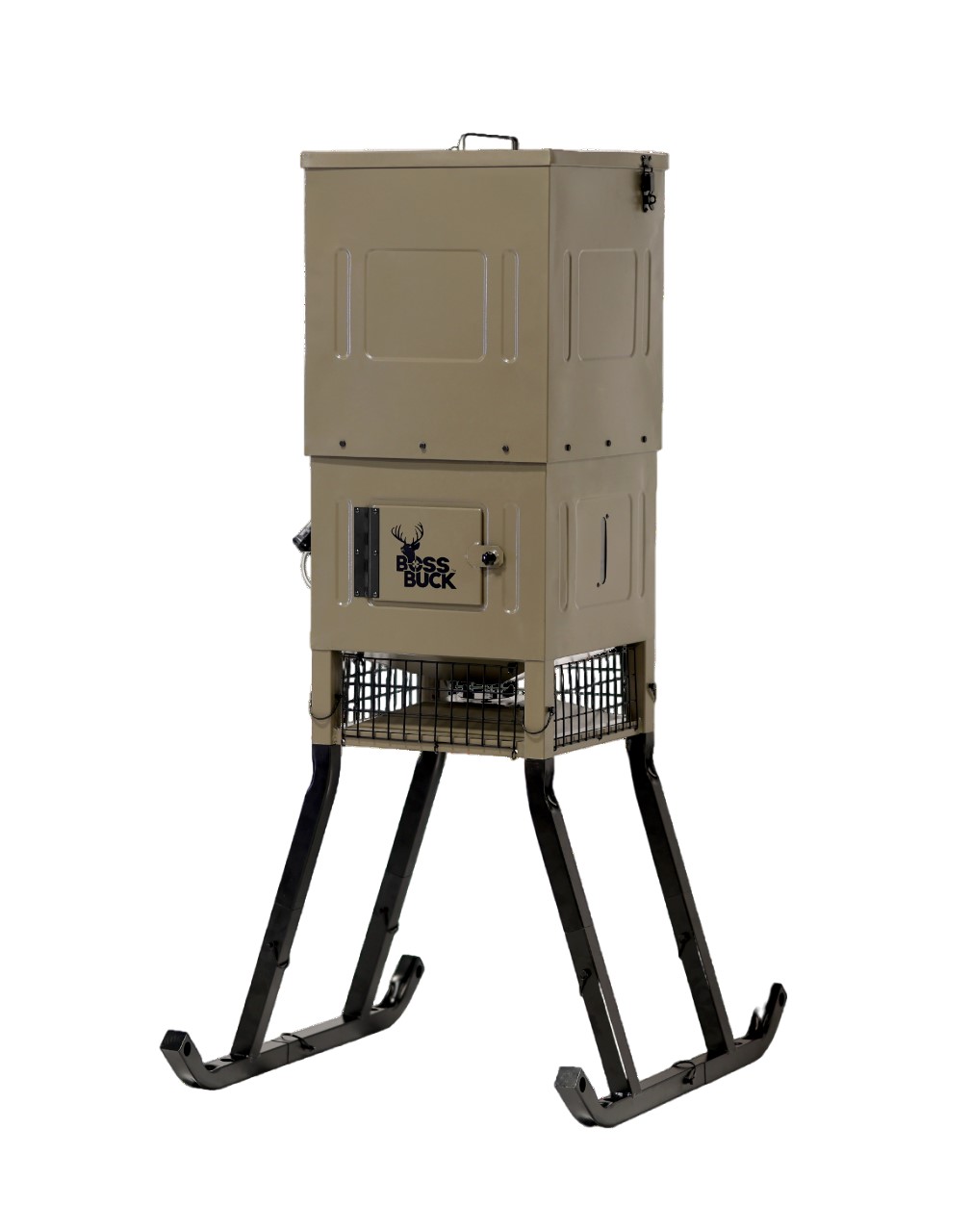 Boss Buck Stand & Fill Sled Hopper, 300 lb. - BB-SF300SLEDK | Rural King