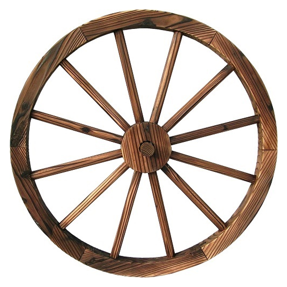 Maple Ridge 31\" Burnt Wood Wagon Wheel - 906465 | Rural King