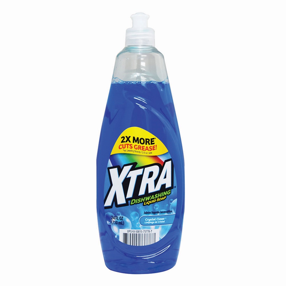 XTRA® Dishwashing Liquid Soap, Crystal Clean, 24 oz. Bottle - X573778 | Rural King