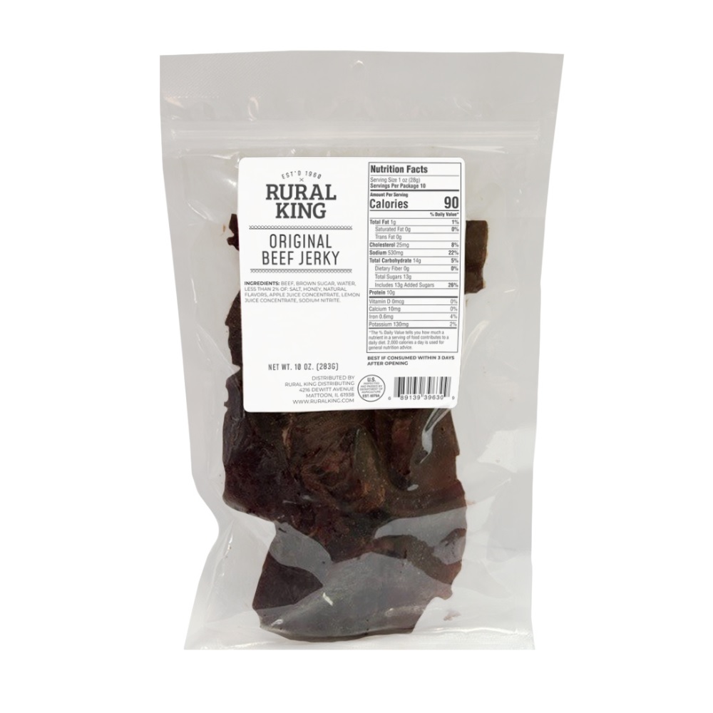 Rural King Original Beef Jerky, 10 oz. Bag | Rural King