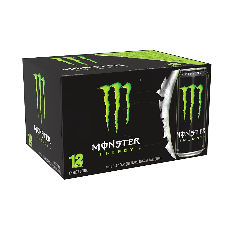Monster Energy Drink, Green, 16 oz. Cans, 12 Pack | Rural King