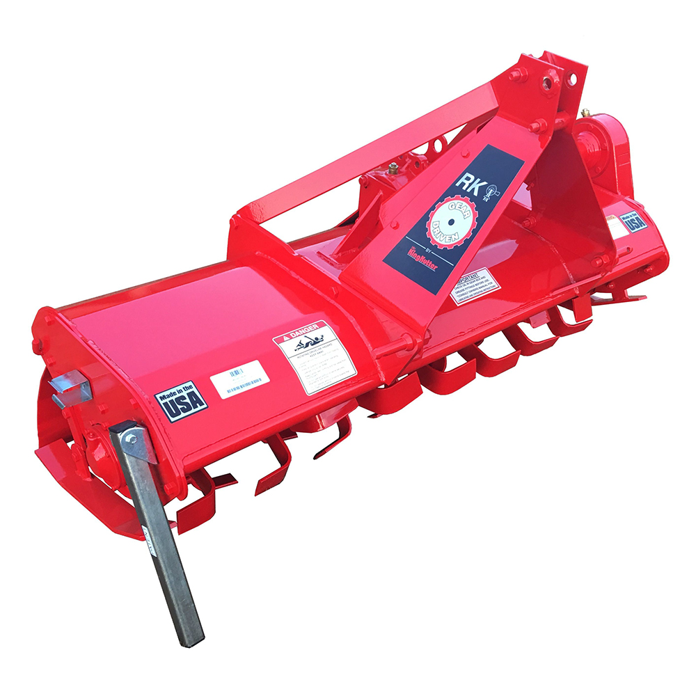 RK by King Kutter 4' Gear Driven Rotary Tiller, Red - TG-48-RR | Rural King