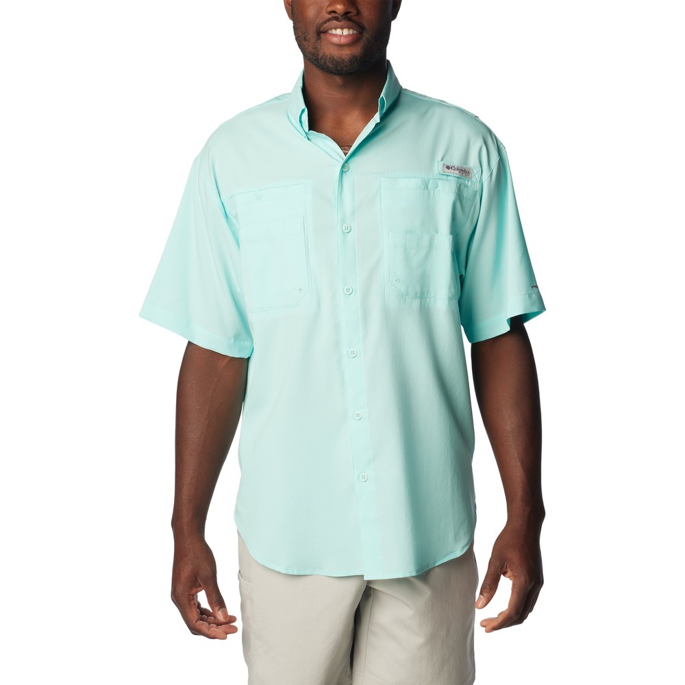 Columbia Men's Tamiami™ II Short Sleeve Shirt, Gulf Stream - 1287051499 ...