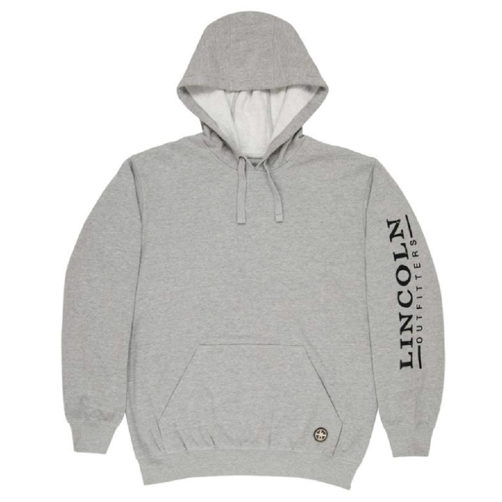 Lincoln Outfitters Men's Heavyweight Hooded Pullover Sweatshirt ...