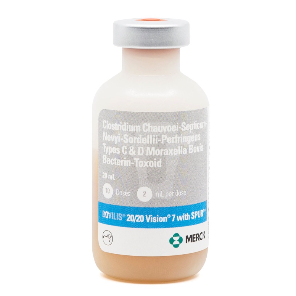 Merck Bovilis® 20/20 Vision® 7 with SPUR®, 50 Doses - 017882 | Rural King