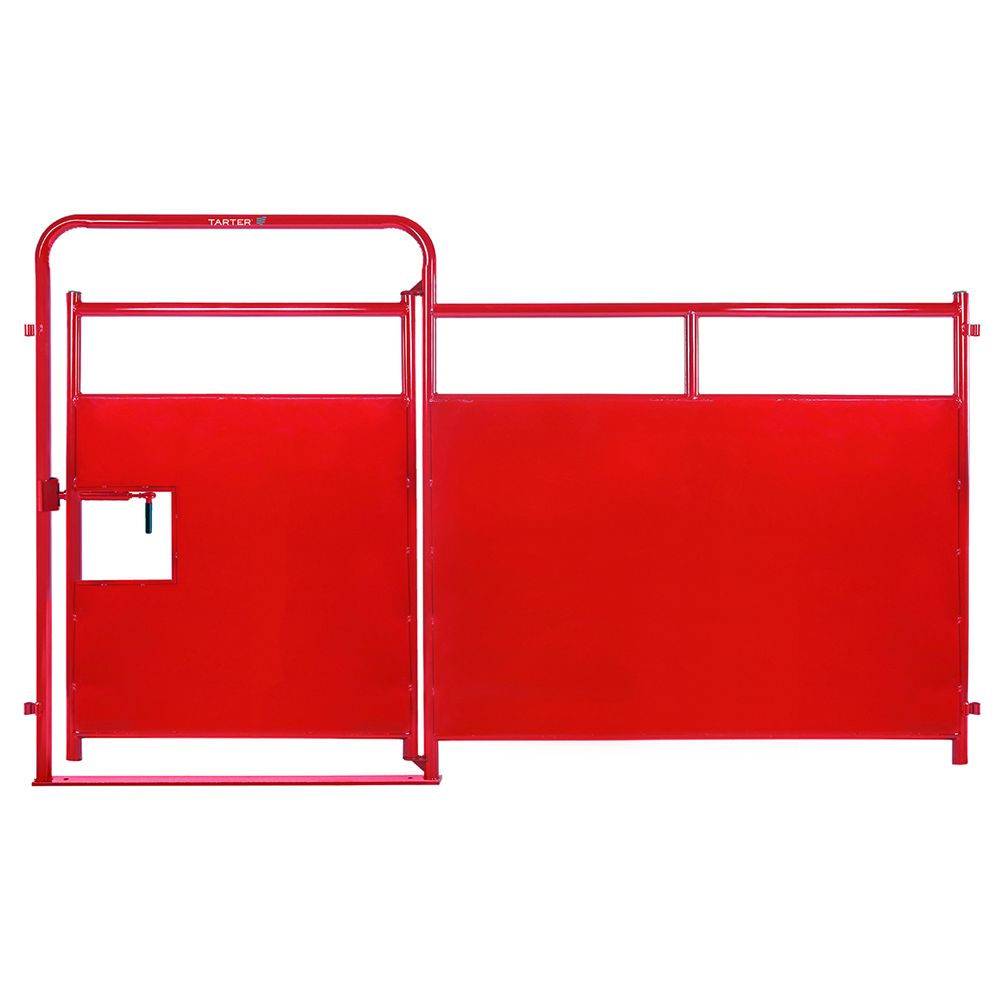 Tarter® Sheeted Alley Panel with Cut Gate - SAPWCGR | Rural King