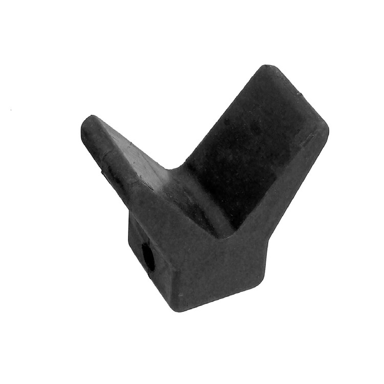 Shoreline Marine Bow Stop Rubber 2\"X2\" Black | Rural King