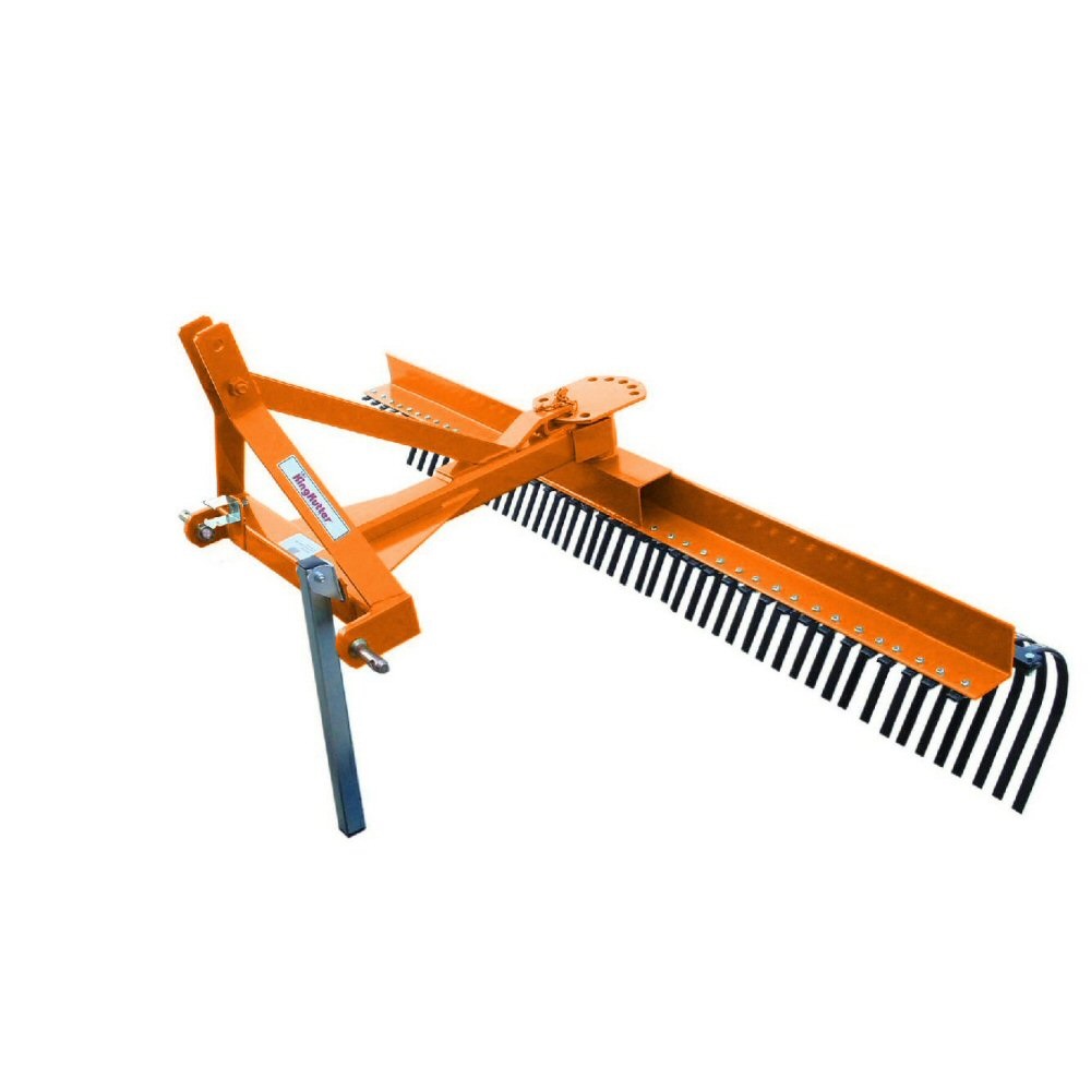 King Kutter 7' Landscape Rake, Orange - TYR-84-OK | Rural King