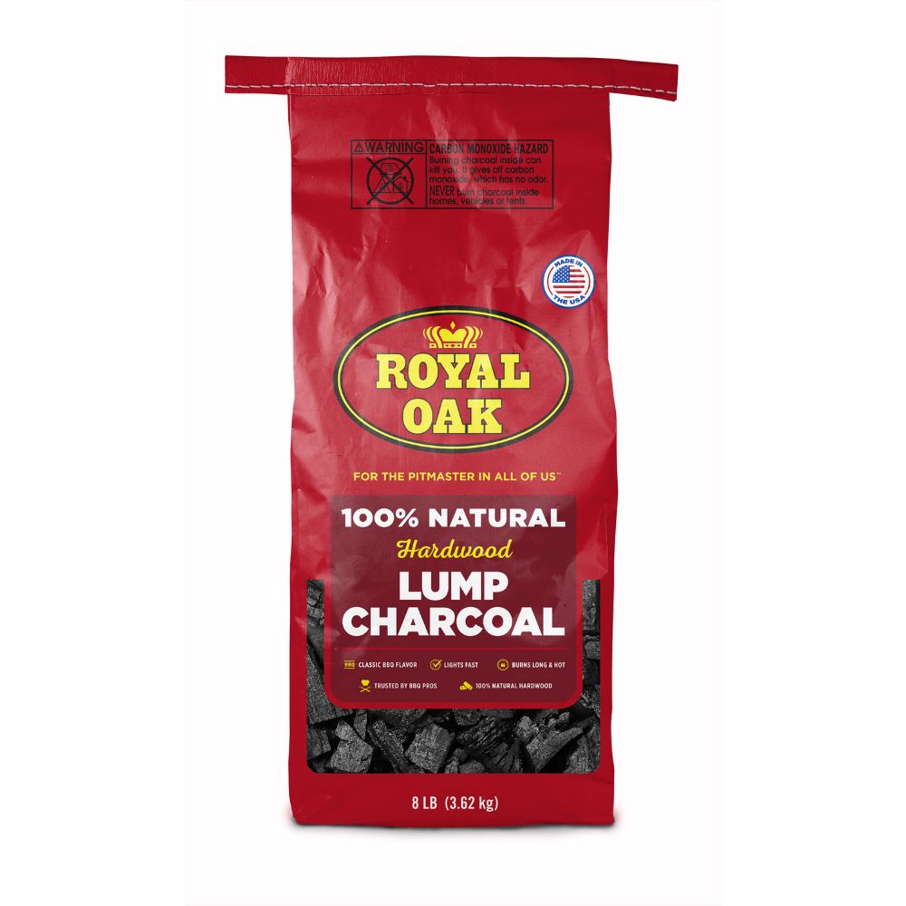 Royal Oak Natural Hardwood Lump Charcoal, 8 lb. Bag - 195275023 | Rural ...