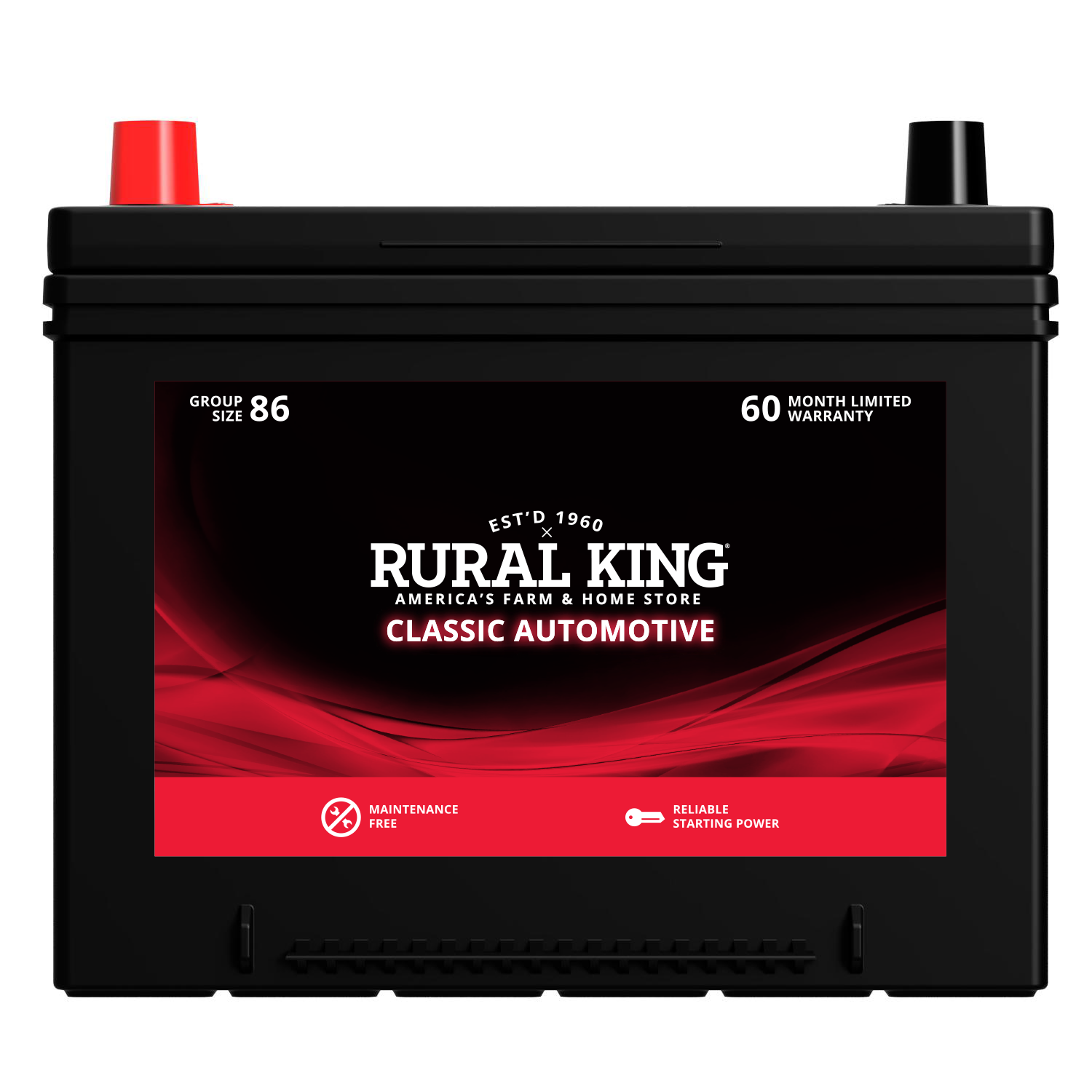 Rural King Classic Automotive Battery - 86-60 | Rural King