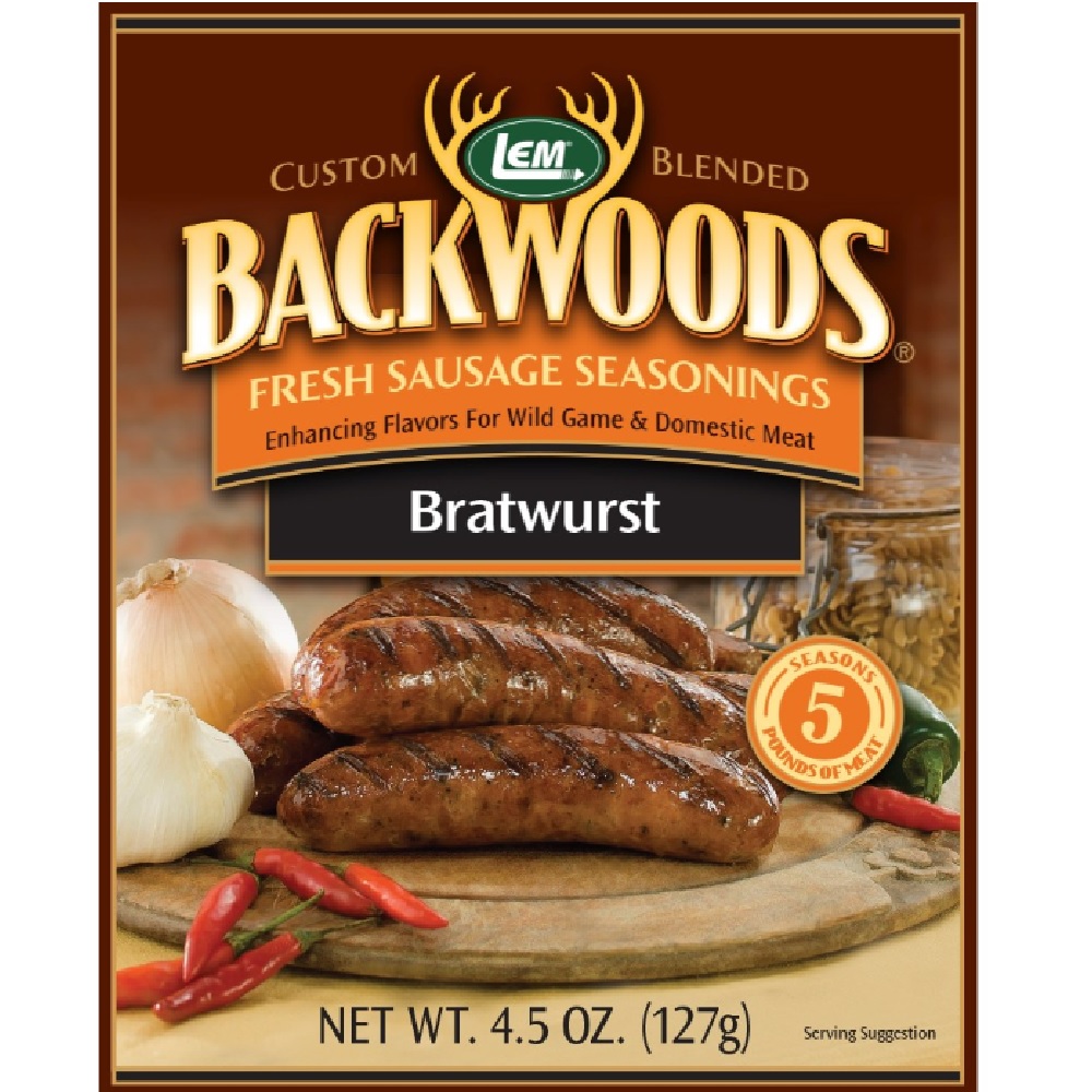 L.E.M Backwoods® Bratwurst Fresh Sausage Seasoning | Rural King