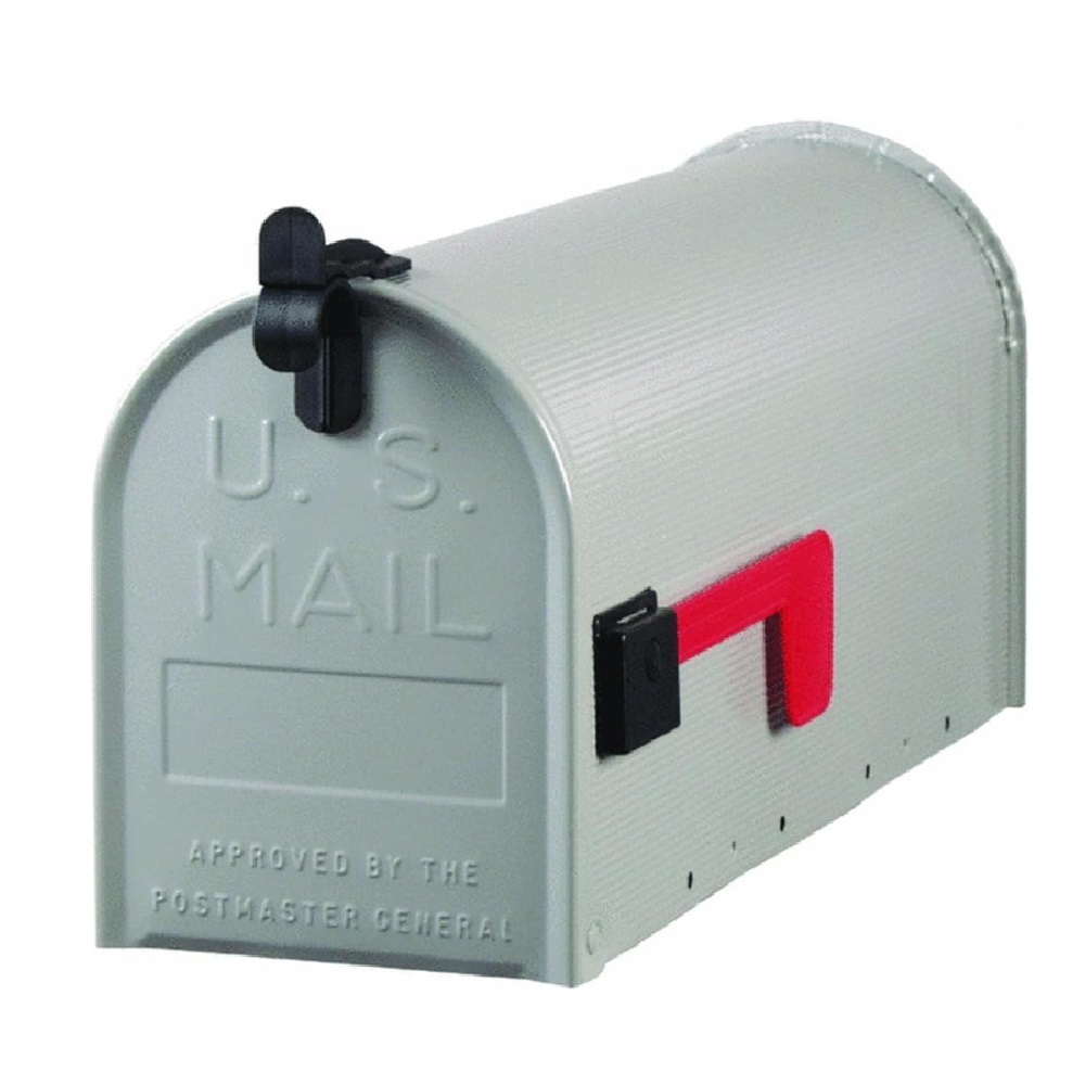 Solar Group T1 Steel Rural Mailbox, Grey - ST100000 | Rural King
