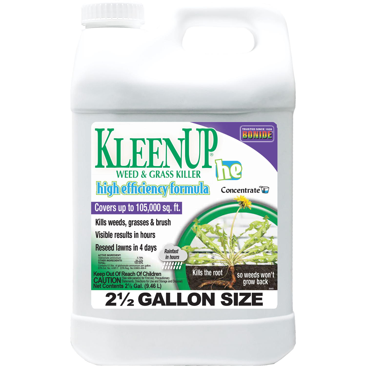 Bonide KleenUP 41% High Efficiency Weed & Grass Killer, 2.5gal - 7562 ...