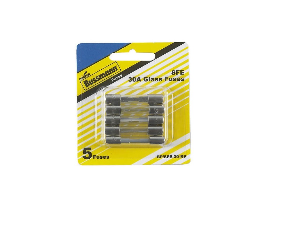 Bussman 30 Amp Fuses, 5 Pack - BP/SFE-30-RP | Rural King