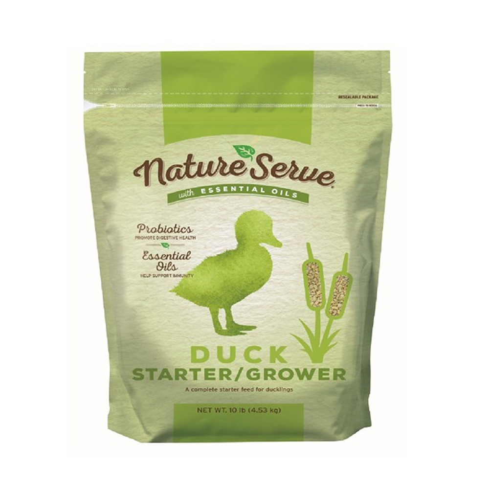 NatureServe Duck Starter/Grower with Essential Oils, 10 lb. Bag | Rural ...