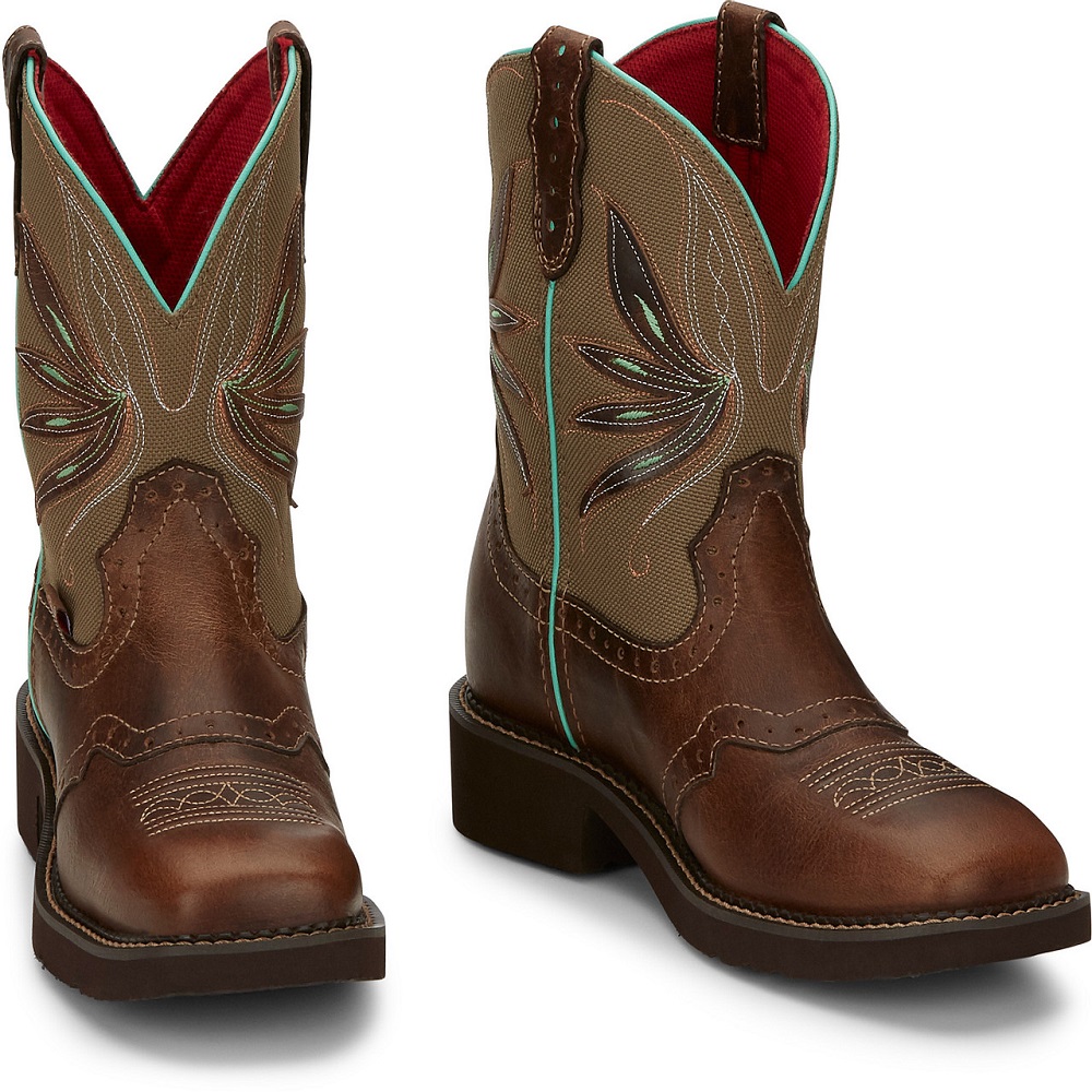Justin Men's 8\" Gypsy \"Nettie\" Boot Tan - GY9536 | Rural King