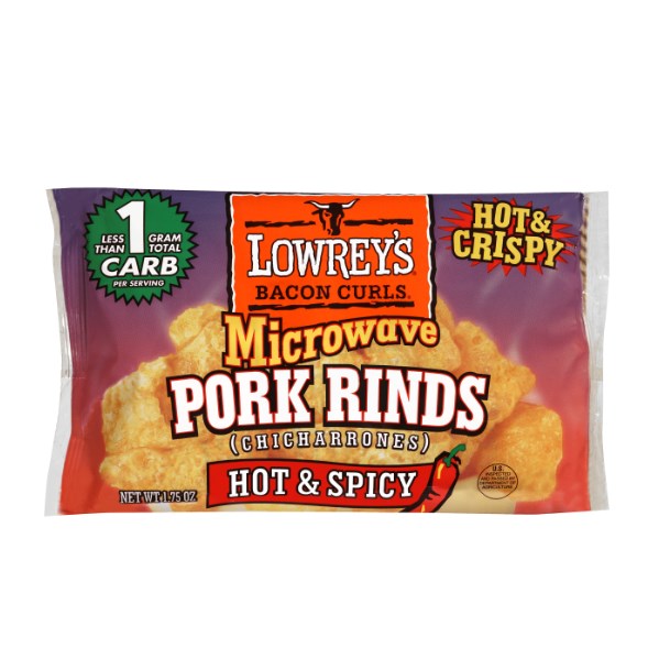 Spicy Microwave Pork Rinds, 1.75 oz. | Rural King